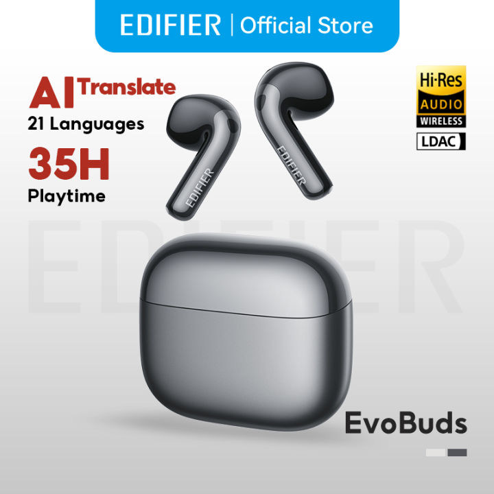 EDIFIER Evobuds TWS Bluetooth V6.1 หูฟัง พร้อมระบบตัดเสียงรบกวนแบบปรับ ...