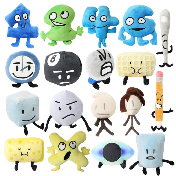 New Arrival Battle for Dream Island Plush Toy BFDI One Two Four X ...