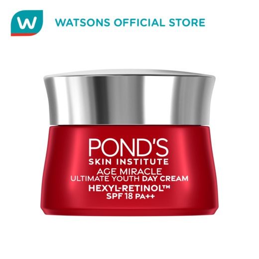 POND's Age Miracle Anti Aging Anti Wrinkle Day Cream SPF 18 10g | Lazada PH