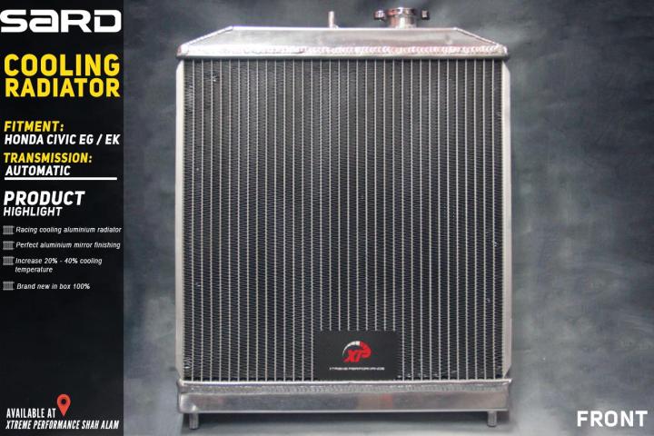 ORIGINAL READY STOCK RADIATOR SPORT SARD HONDA CIVIC EG EK B16/18 42MM ...