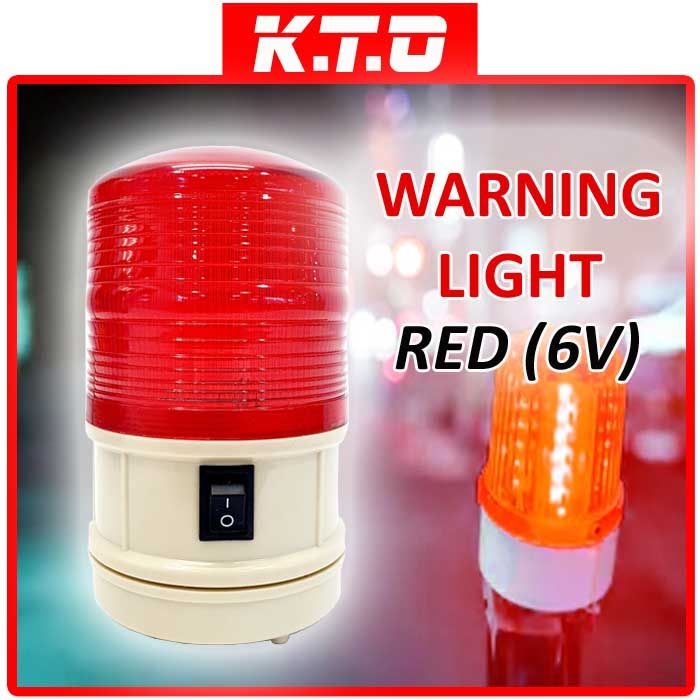 MAGNETIC LED 6V FLASHING WARNING LIGHT BATTERY / LAMPU BATERI | Lazada