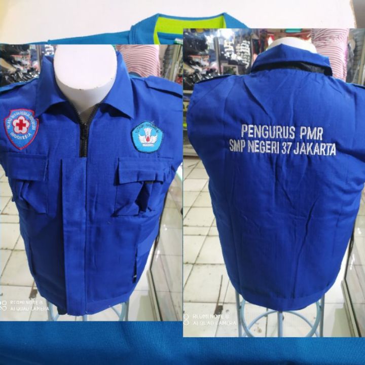 rompi PMR rompi palang merah remaja rompi sekolah rompi Tut Wuri ...