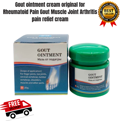 Gout ointment cream original for Rheumatoid Pain Gout Muscle Joint ...
