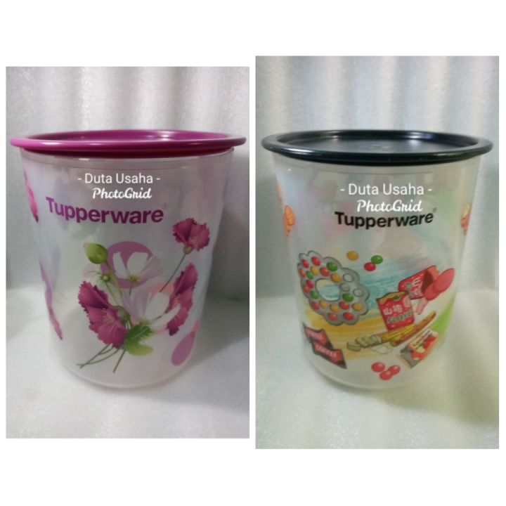 Toples Tupperware One Touch Canister 3L (1pc) | Lazada Indonesia