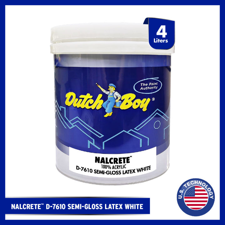 Dutch Boy Nalcrete Semi-Gloss Latex D-7610-4L | Lazada PH Dutch Boy Nalcrete Semi-Gloss Latex D-7610-4L | Lazada PH