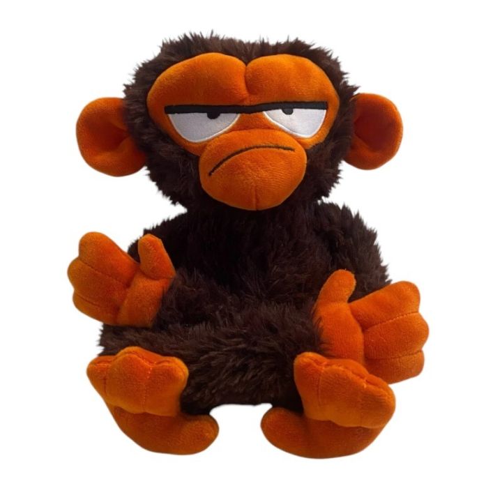 New Adorable Grumpy Monkey Pluffie Stuffed Animal Plush Toy | Lazada PH
