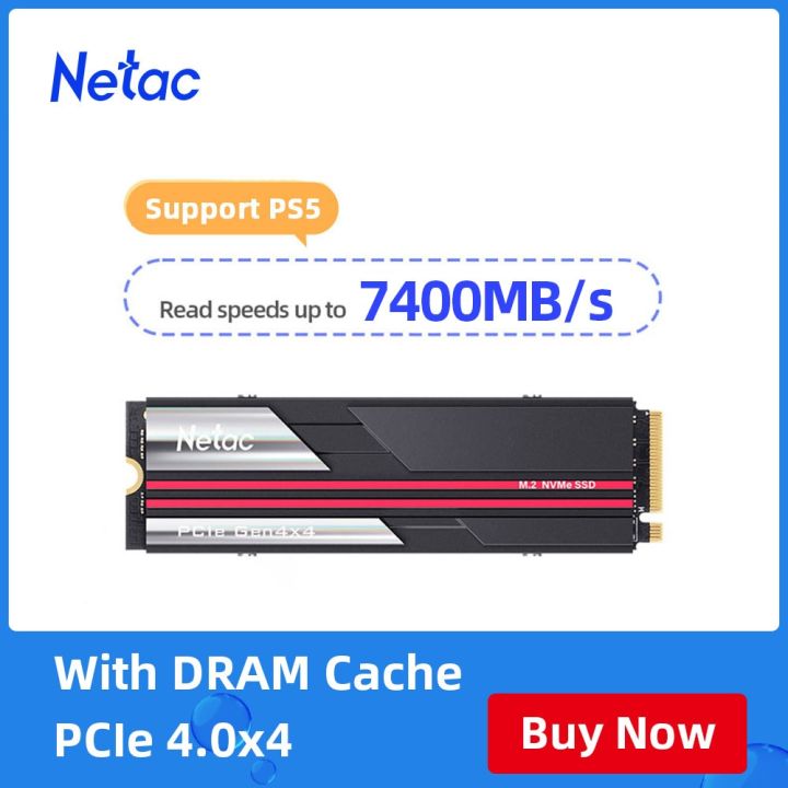 Netac SSD 1TB 2TB 4TB SSD M2 NVME PCIe 4.0 x4 M.2 2280 NVMe SSD ổ đĩa thể rắn nội bộ cho ps5 Máy ...