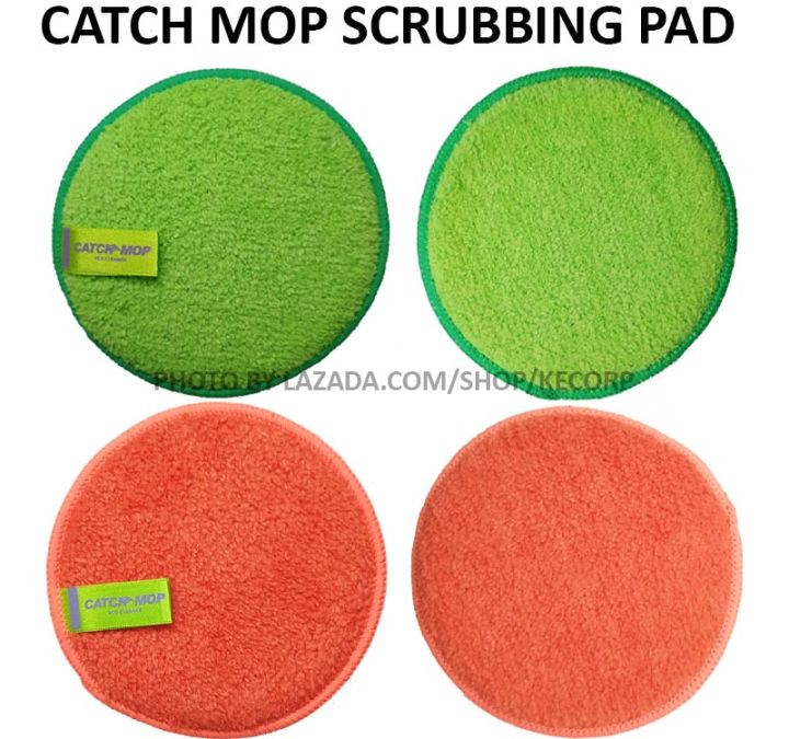 Catch Mop Eco Cleaner Scouring Scrubbing Pad from Korea Sold Per Piece ...