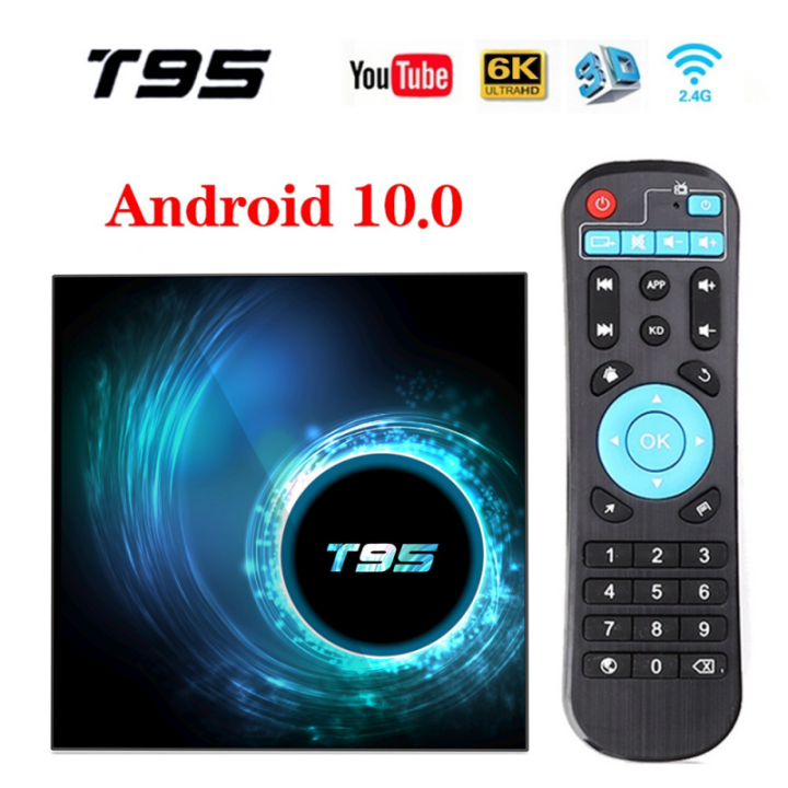 [GLOBAL] Tv Box Android 2021 T95 4Gb 64Gb 6K Bluetooth Wifi Unroot ...