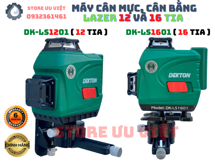 Máy Bắn Cốt Cân Mực Cân Bằng laser Dekton DK-LS1601 16 Tia / DK-LS1201 ...
