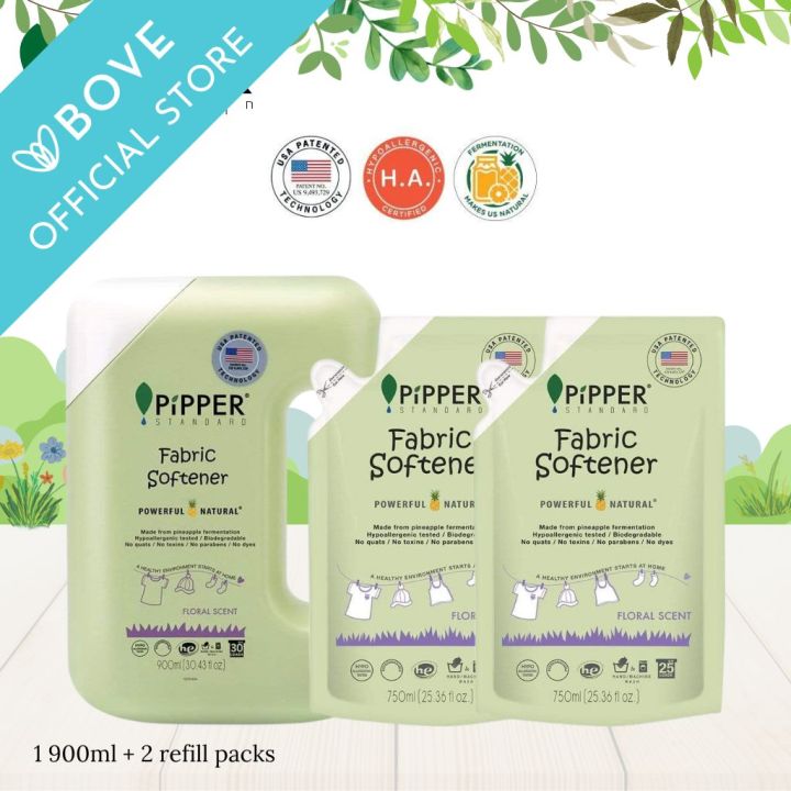 [BOVE]Pipper Standard Fabric Softener Floral 3in1 Pack Hypoallergenic ...