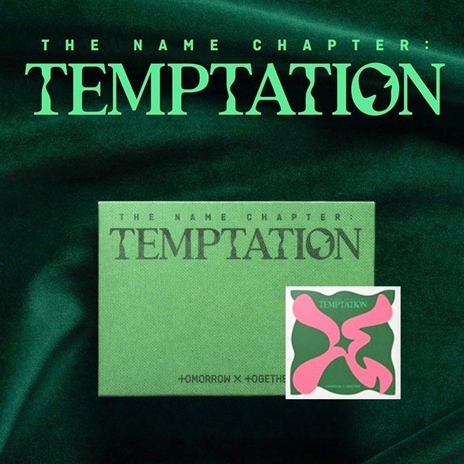 TOMORROW X TOGETHER TXT Album THE NAME CHAPTER : TEMPTATION Weverse ...