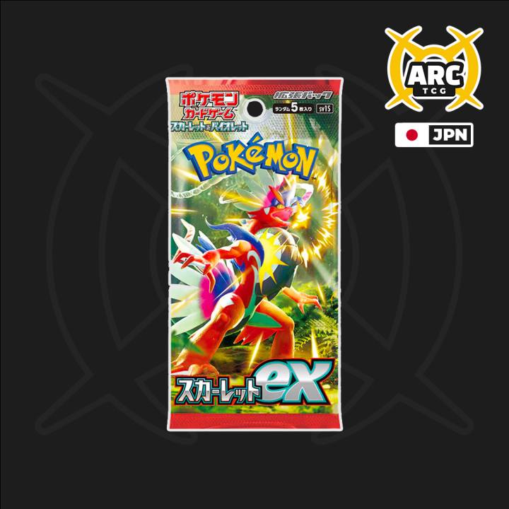 Scarlet ex [SV1S] - Pokémon TCG: Japanese Booster Pack | Lazada PH