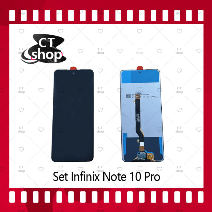 สำหรับInfinix Note 10 Pro / X695 อะไหล่จอชุด หน้าจอพร้อมทัสกรีน LCD ...
