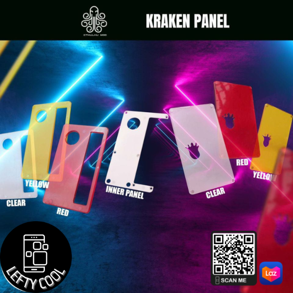 LEFTYCOOL Original Cthulhu Kraken Panel For Cthulhu Aio Front / Back ...