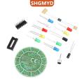 [COD] SHGMYD SPORTS ชุดไฟ LED แบบหมุนได้ควบคุมด้วยเสียงสีสันสดใสชุดผลิต ...