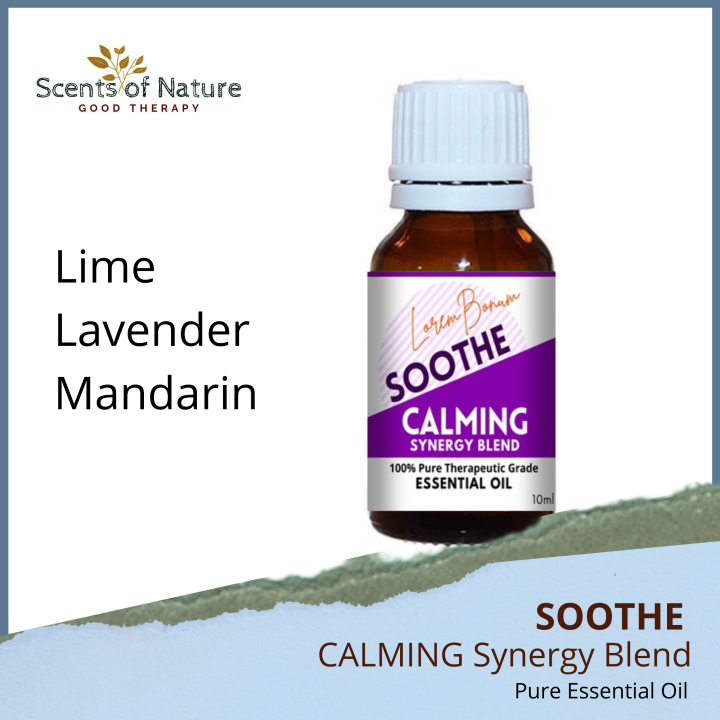 SOOTHE - Calming Synergy Blend 10ML | Lazada PH