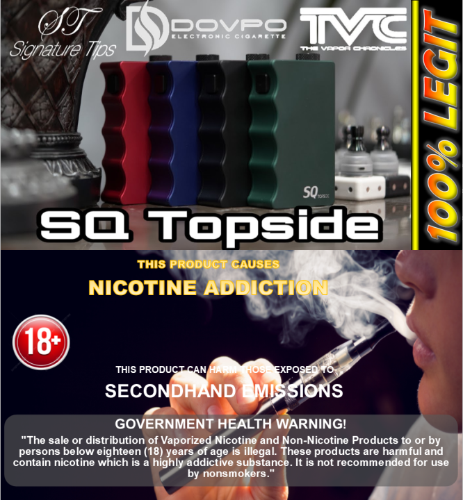 DOVPO Topside SQ Squonk Box Mod | Lazada PH