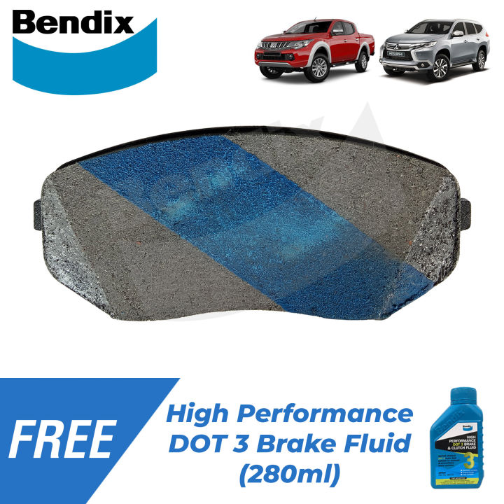 Bendix Brake Pads GCT DB1916 Front Set for Mitsubishi Montero Sport 2.4 ...