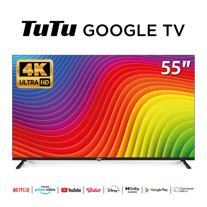 Vision x TuTu 55 inch Google TV (Powered by HKC) 4K ULTRA HD LED ...