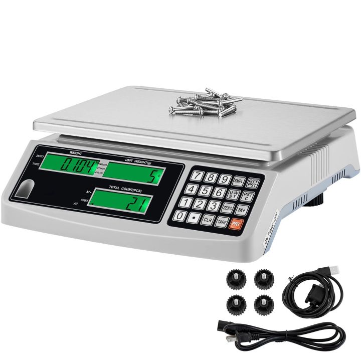 SucceBuy 15KG /0.5G Precision Digital Counting Scale Electronic Balance ...