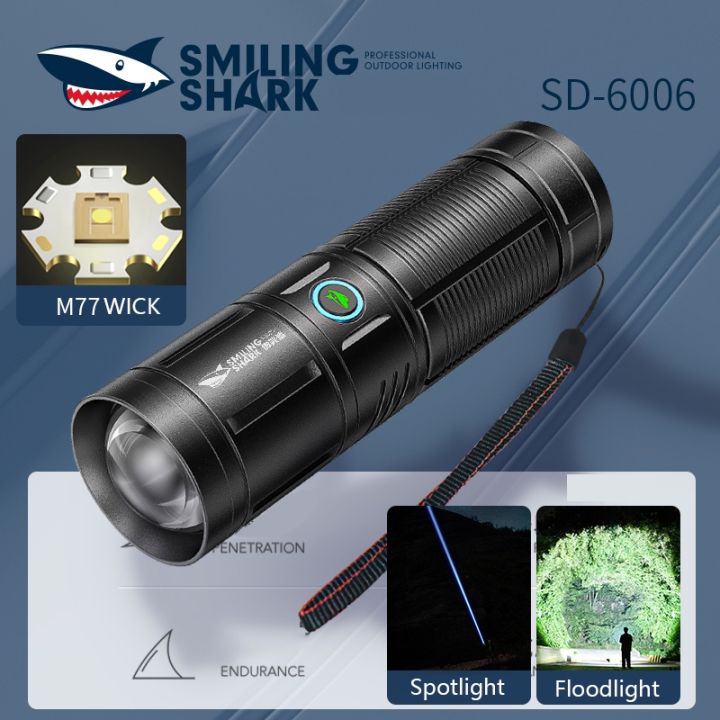 SmilingShark Powerful Lumens Torch Light SD-6006 | Lazada PH