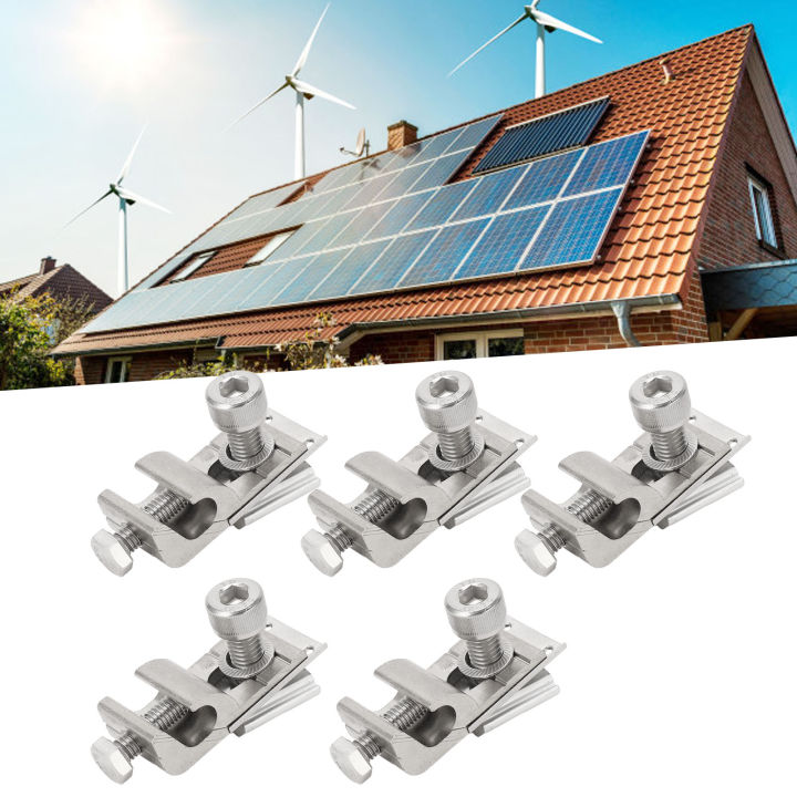Solar Panel Grounding Lugs Solar Mounting System Grounding Clips ...