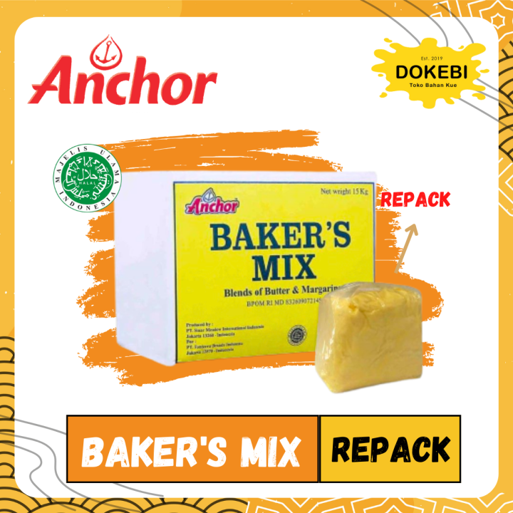 ANCHOR BAKER'S MIX 500GR - BUTTER BAKERS MIX - MARGARINE BAKER MIX ...