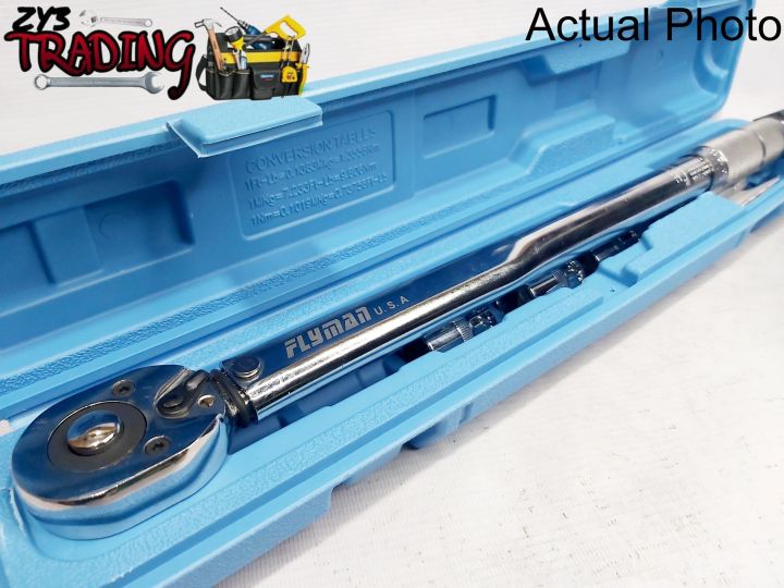 Flyman USA Torque Wrench 1/2 drive 28-210N.m Maximum | Lazada PH