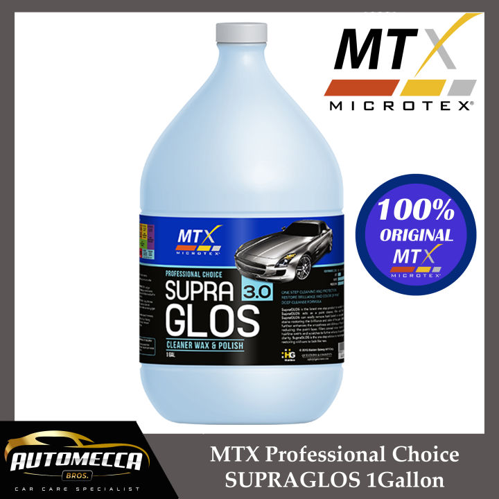 MTX Professional Choice SupraGLOS | Supra Cleaner Wax & Polish 1Gal ...