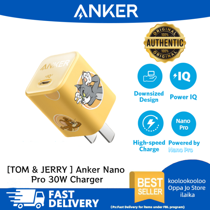 Anker 411 [TOM&JERRY ] Nano Pro 30W Phone Fast Charge | Lazada PH