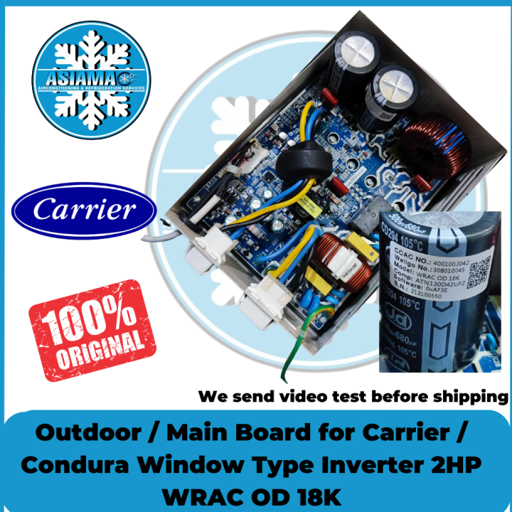 Outdoor / Main Board for Carrier / Condura Window Type Inverter 2HP WRAC OD 18K | Lazada PH