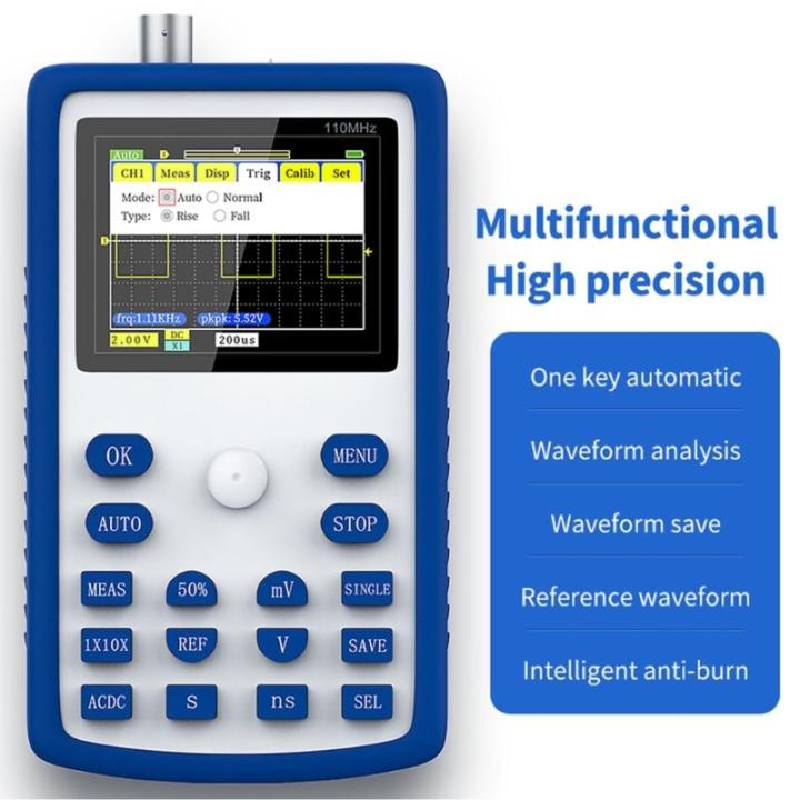 Strong ABS Construction Handheld Digital Oscilloscope & Converter Easy ...
