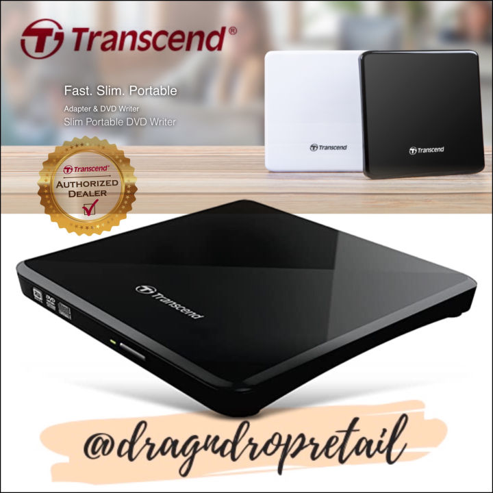Transcend Ultra-Slim Portable External USB DVD Writer | Lazada PH