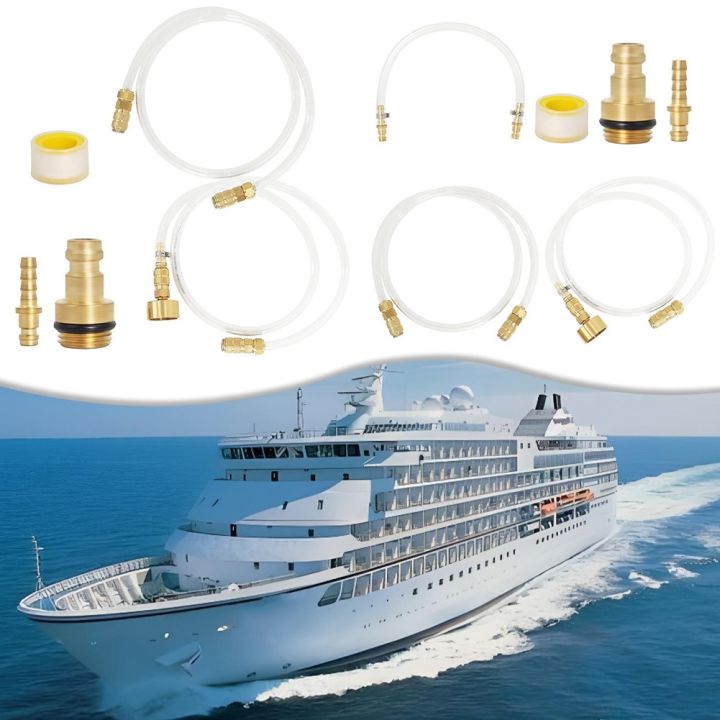 Hydraulic Steering Bleed Kit for Sea Star Boats with Brass Filler Tubes ...