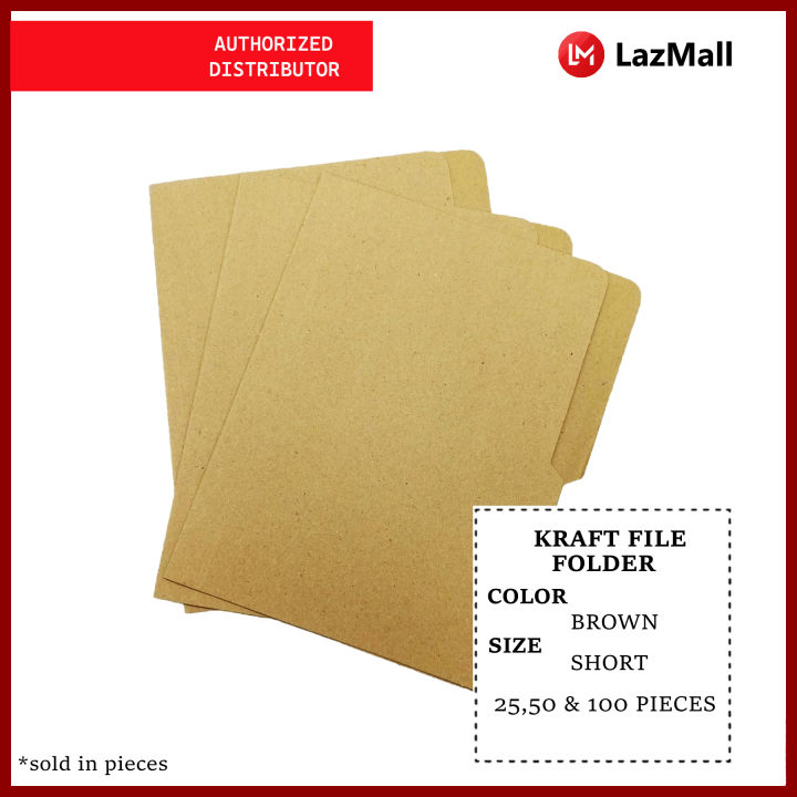Kraft Paper Document File Folder Size Short | Lazada PH