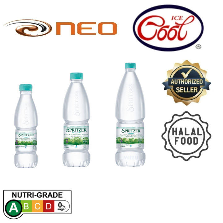 Pre-order Spritzer Natural Mineral Water 350ml, 24 pcs|550ml, 12 pcs| 1250ml, 6 pcs. | Lazada ...