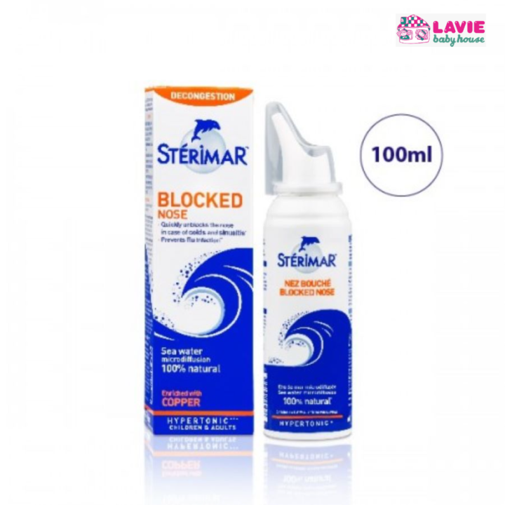 Sterimar Blocked Nose Hypertonic untuk Anak & Dewasa - 100 ml | Lazada ...