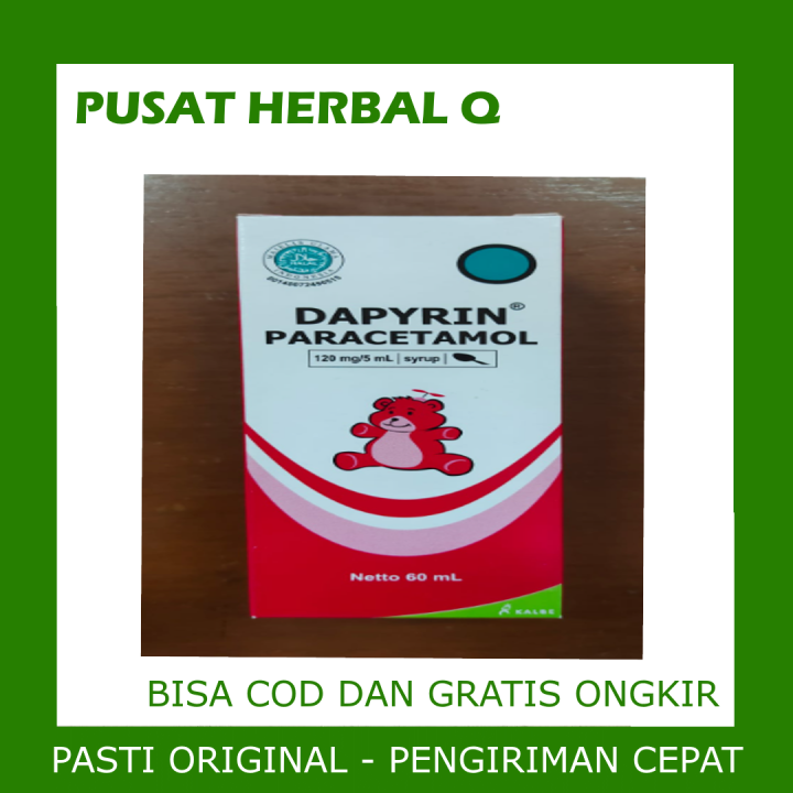 DAPYRIN SIRUP ANAK 60ML PARACETAMOL SYRUP 60 ML | Lazada Indonesia