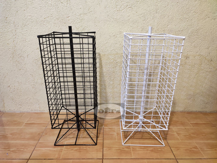 Multifunctional Revolving Square Rack | Rotating Display Stand | Lazada PH