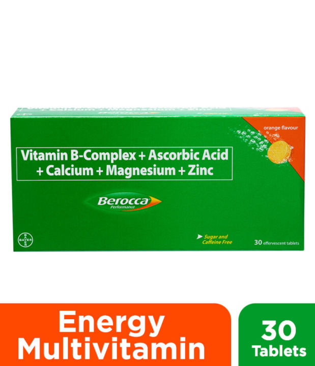 BEROCCA Performance Magnesium + Zinc 30 Tabets | Lazada PH