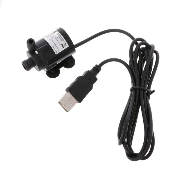 Mini USB DC5V Brushless Submersible Motor Water Pump For PC Water ...