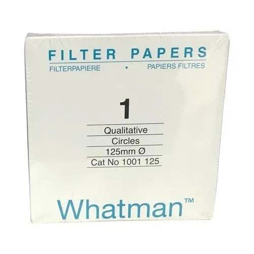 กระดาษกรอง Whatman Grade 1, No.1 ขนาดเส้นผ่าศูนย์กลาง 125mm | Lazada.co.th
