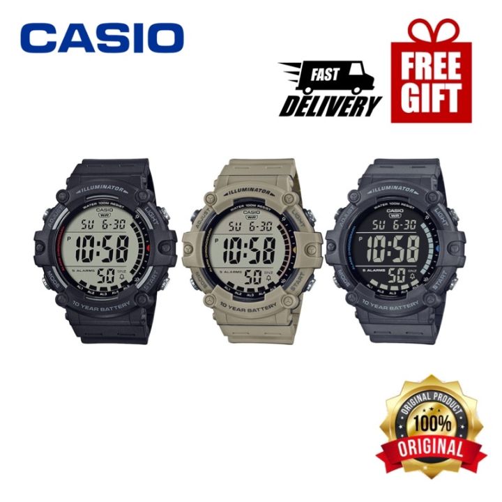 (CASIO) Original Casio Digital AE-1500WH / AE-1500WH-1A / AE-1500WH-8B ...