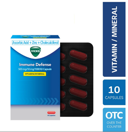 Vicks Immune Defense 10 Capsules | Lazada PH