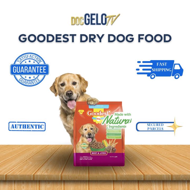 Goodest Dog Dry Food Beef & Liver Flavor 1.5kg | Lazada PH