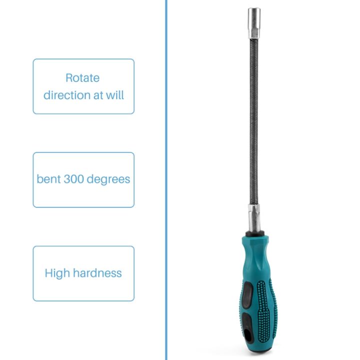 7MM Socket Screwdriver Flexible Hex Flex Manual Socket Screw Driver ...