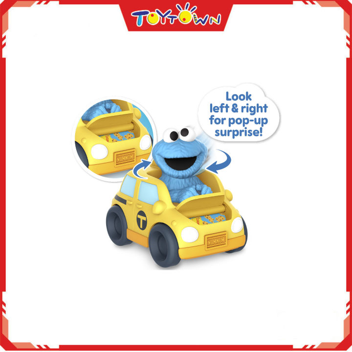 Sesame Street Twist & Pop Wheelies - Cookie Monster- Callout | Lazada PH