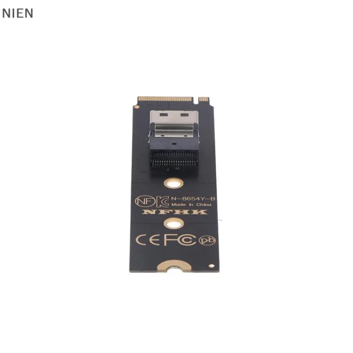 💞💓【Special price】NIEN NVMe M.2 NGFF to line SAS Adapter Converter Card ...