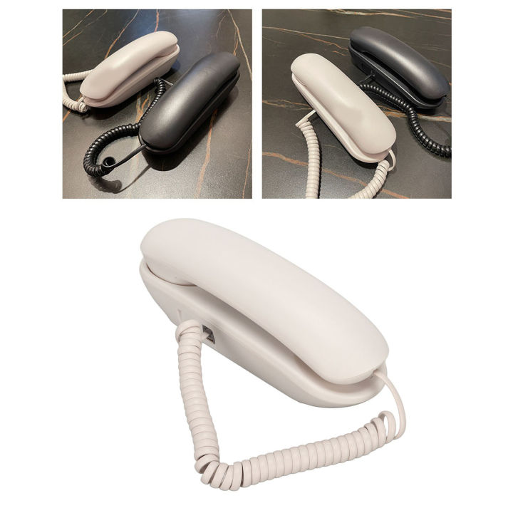 Wall Telephone Redial Plug and Play Mute Function Landline Corded ...
